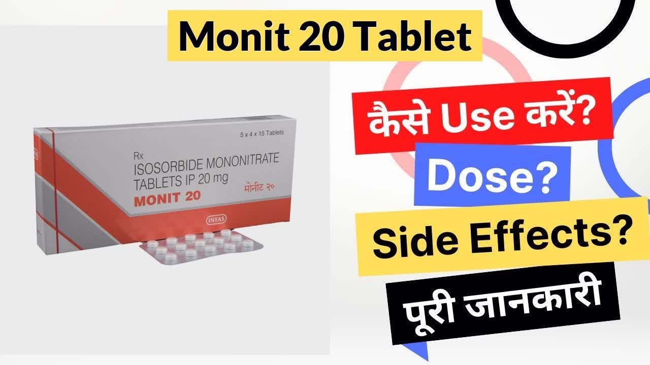 Monit 20 Tablet Uses in Hindi | Side Effects | Dose - YouTube