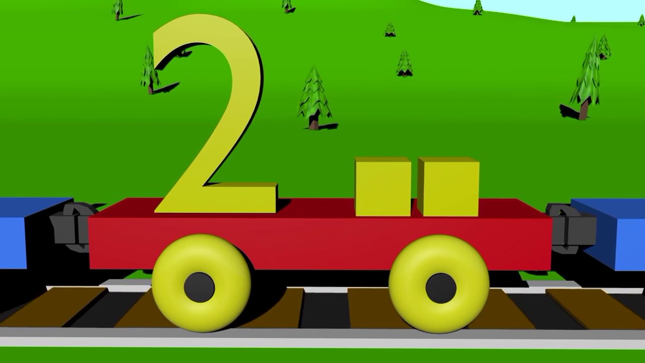 Learn Number Train Learning Numbers For Kids Numbers