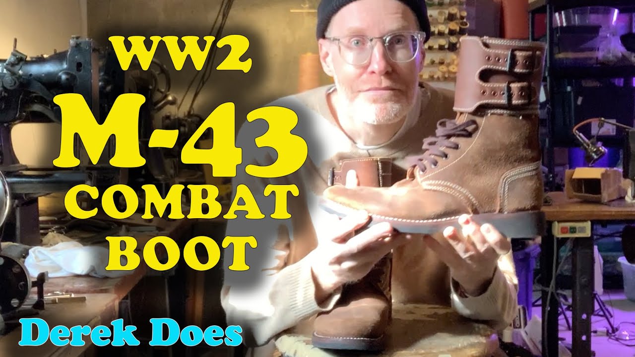 M43 Combat Boots on Derek Does. - YouTube