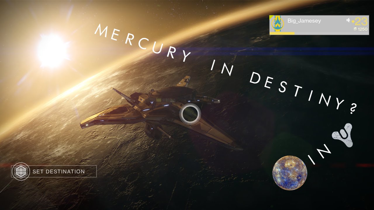 Mercury in Destiny? - Destiny Bonus Video - YouTube