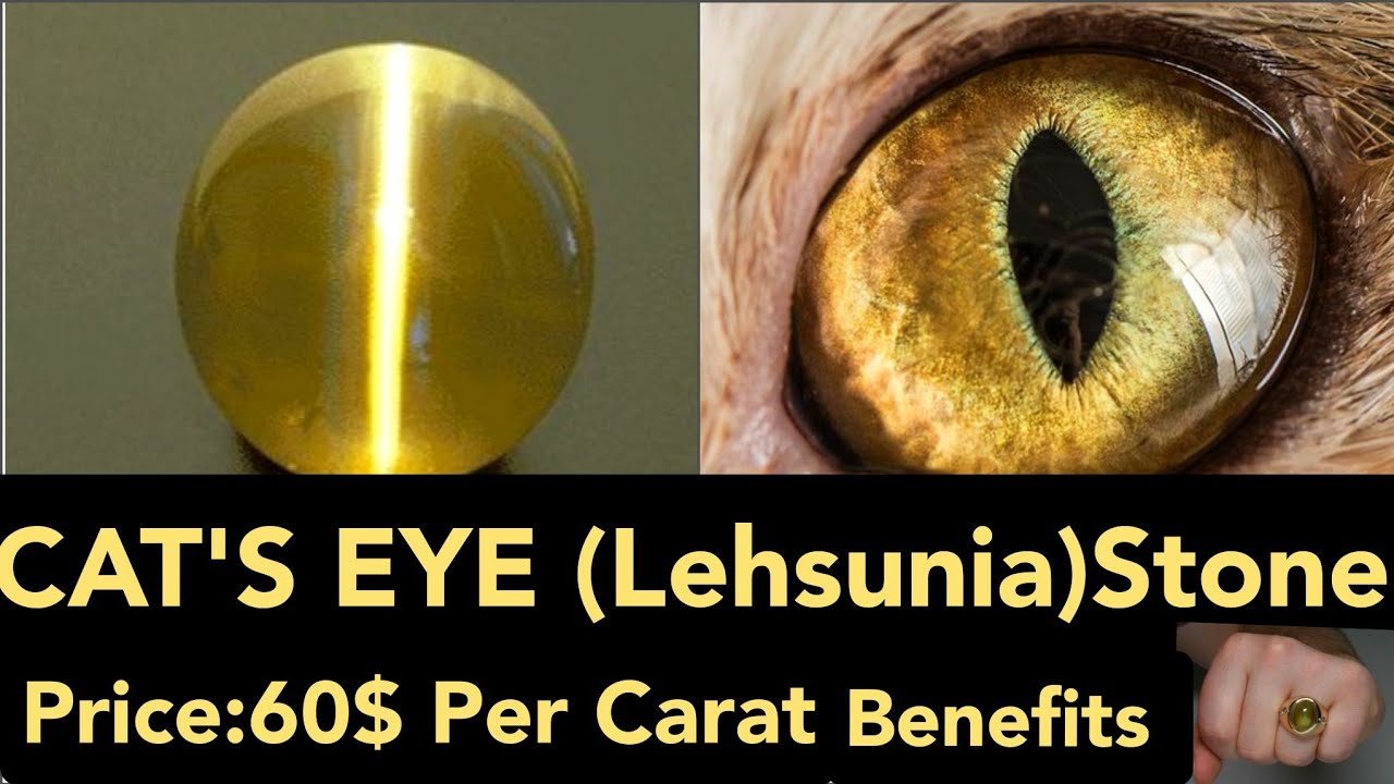 'CAT'S EYE'(Lehsunia) Stone, Benefits/price/Who Can Wear This Stone💎 ...
