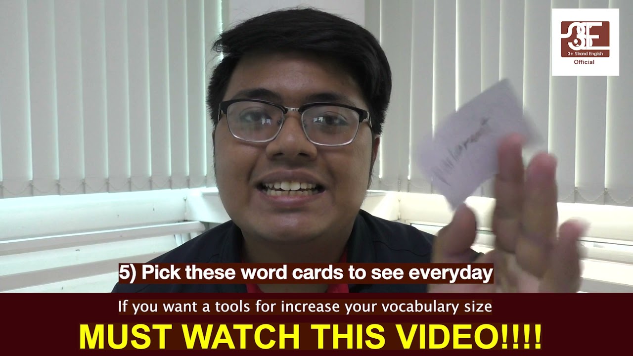 5 Steps To Make A Word Card By Matthew 3 Strands English YouTube 5 Steps To Make A Word Card By Matthew 3 Strands English YouTube