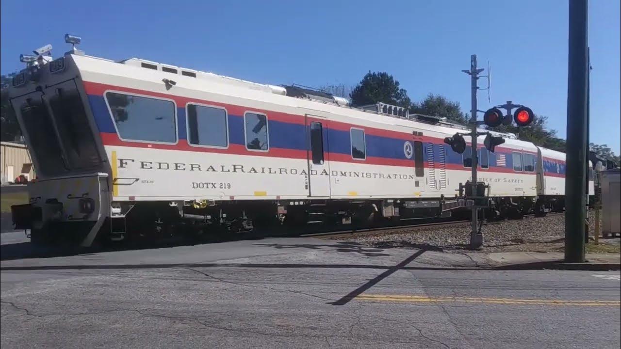 NS 94G FRA Train passing Union SC with CSX Dash 8 Rebuild Leading - YouTube