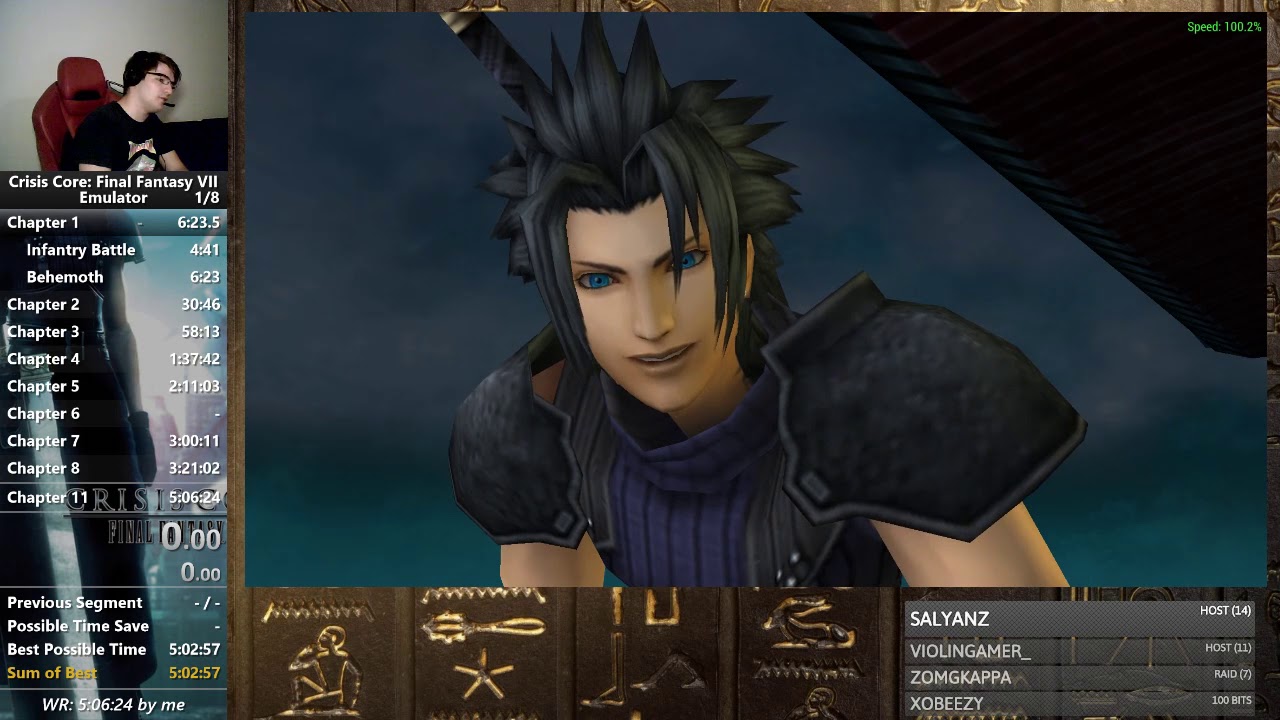 Crisis Core: Final Fantasy VII Speedrun Tutorial - YouTube