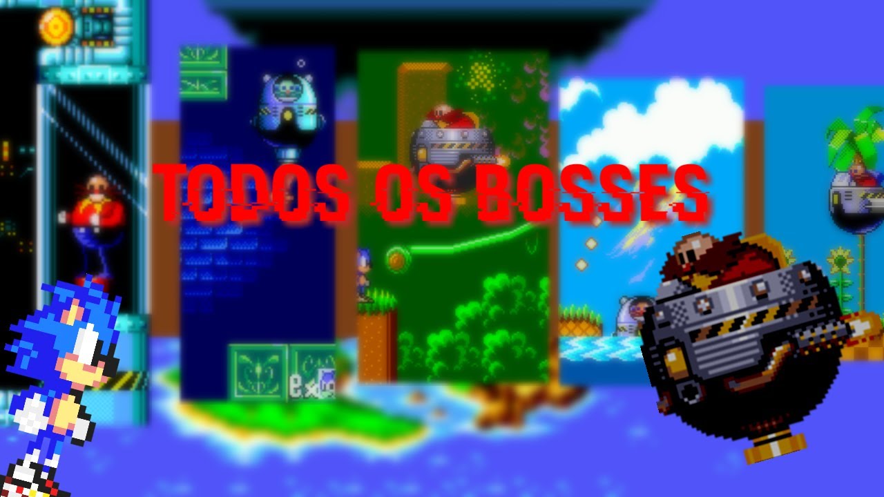 Todos os bosses de sonic sms remake - YouTube