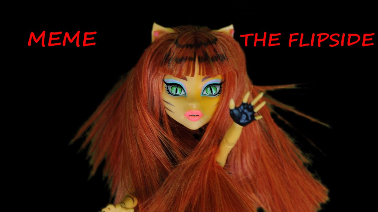 MEME__THE FLIPSIDE__ (original) |stop motion| monster high - YouTube