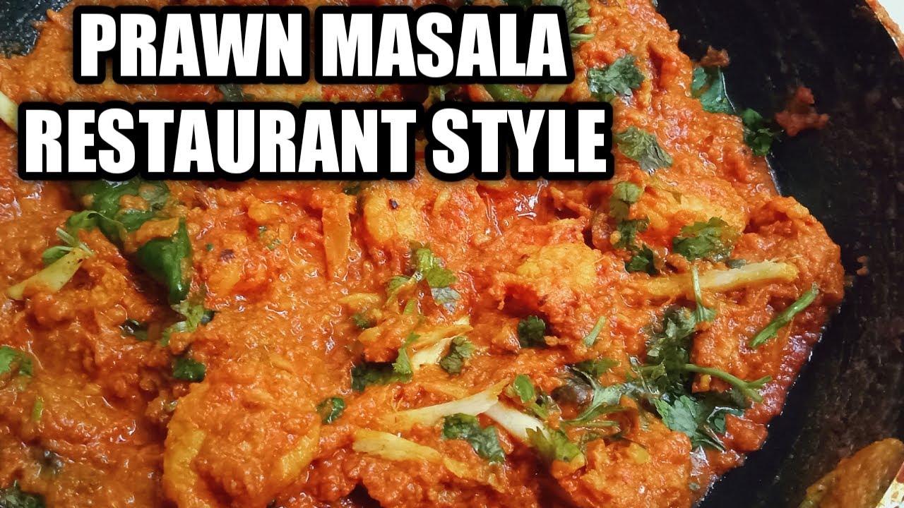 Prawn Masala Resturent Style | Jhinga Karahi | Pan Fried Prawn Recipe ...