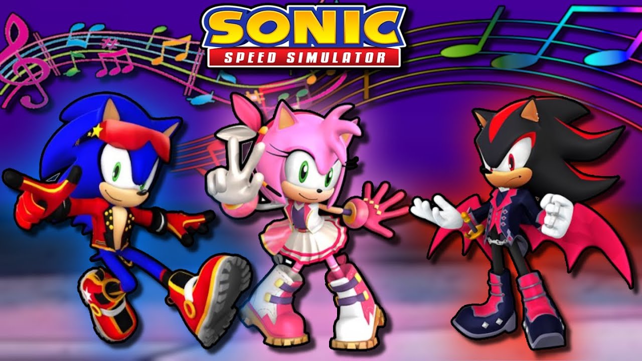 Getting Rockstar Sonic, Shadow, And Amy! (Sonic Speed Simulator) - YouTube