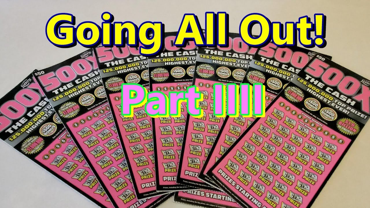 Lotto Scratchers - #18 - (Part 4) - 500x The Cash - Finale - YouTube