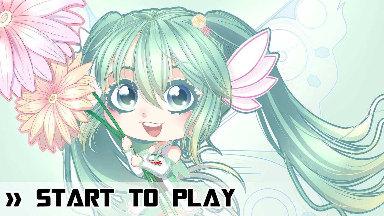 SPEED DRAWING : Miku Racing 2017 - CHIBI - YouTube