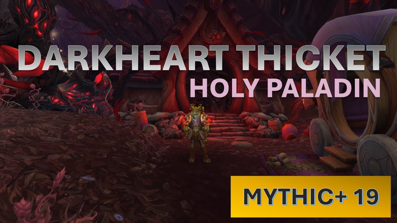 Holy Paladin - Darkheart Thicket Mythic+19 - YouTube