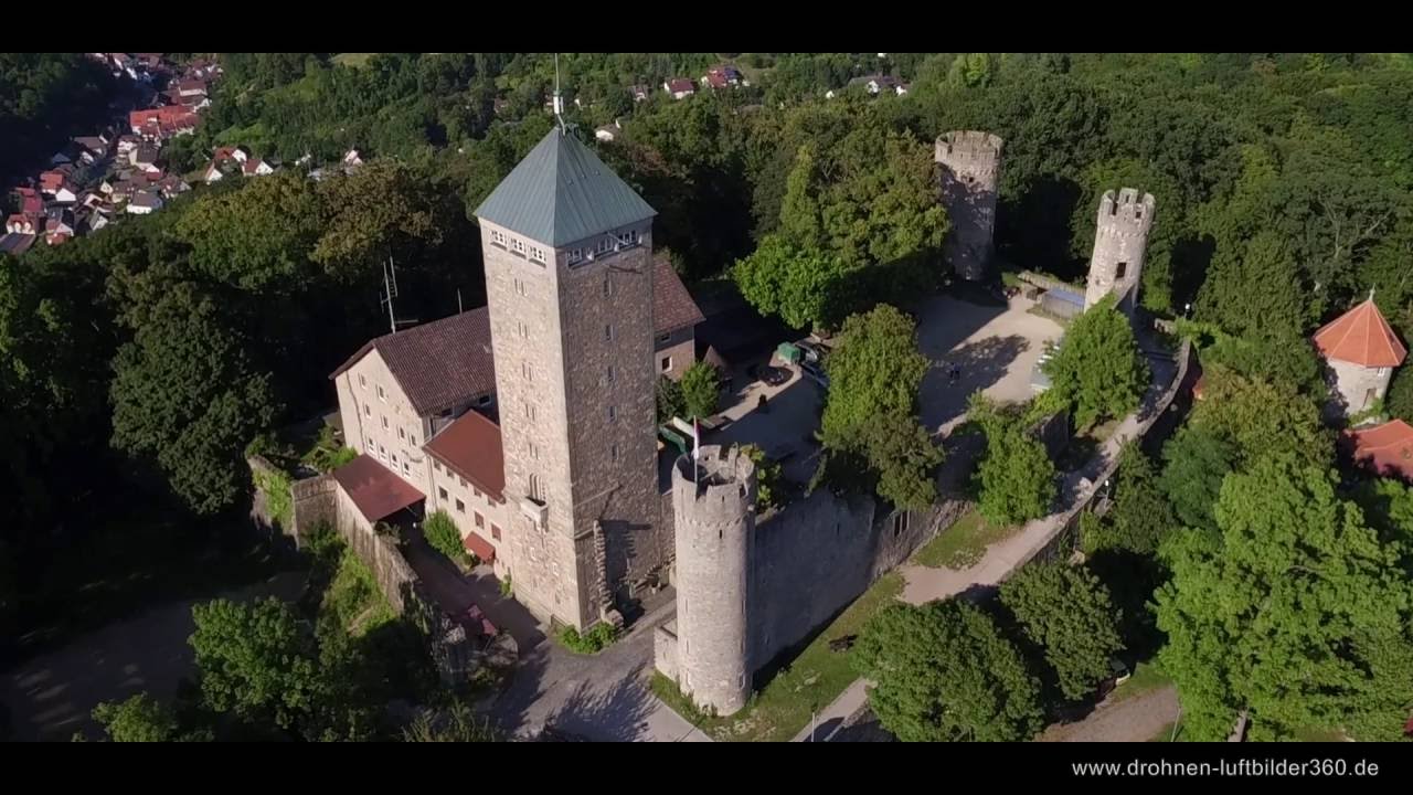 Impressionen der Starkenburg, Heppenheim - YouTube