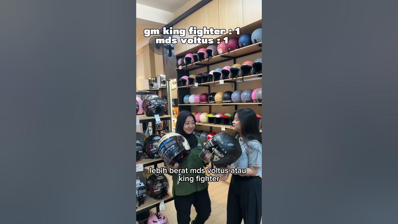 Lebih berat helm MDS VOLTUS atau GM KING FIGHTER - YouTube