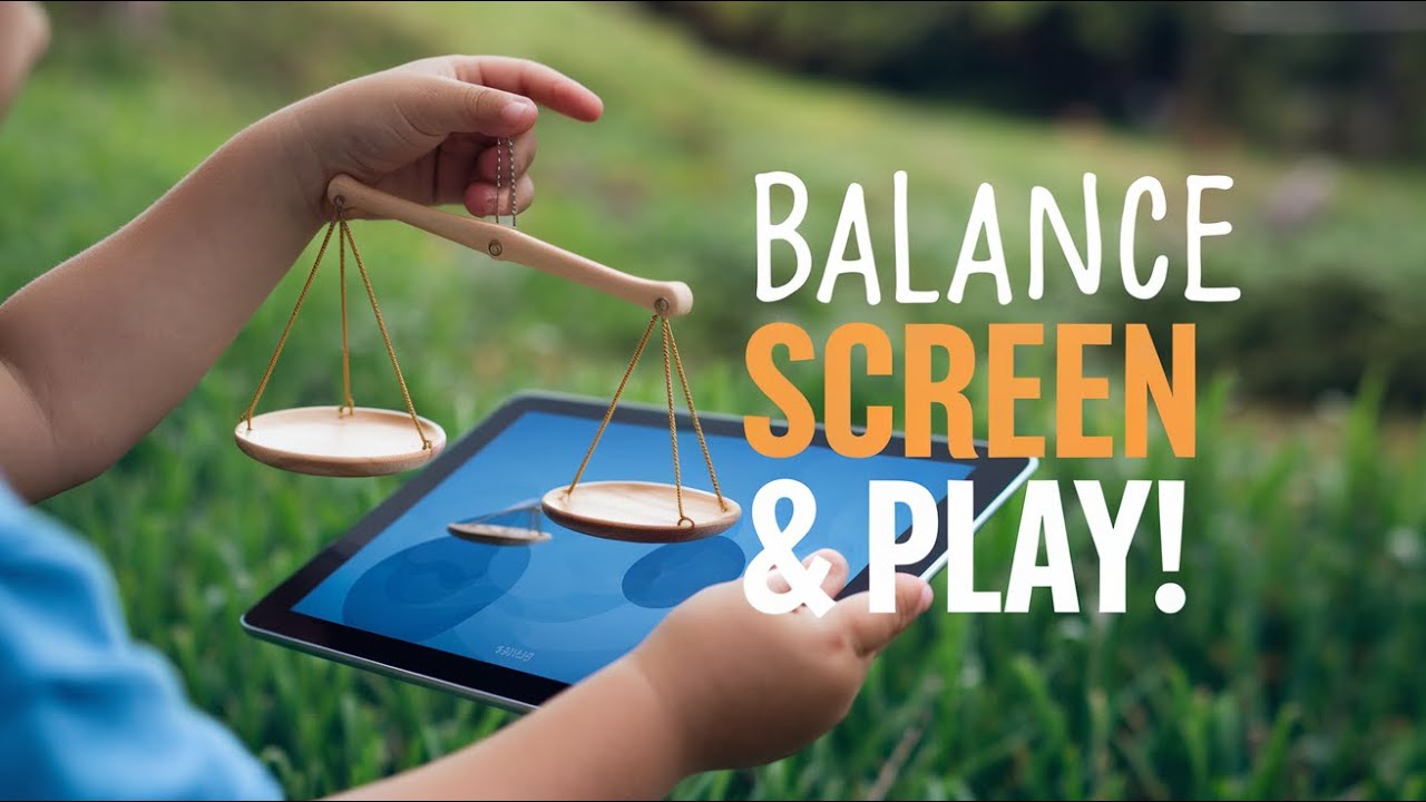 Balancing Technology and Offline Play for Kids - YouTube