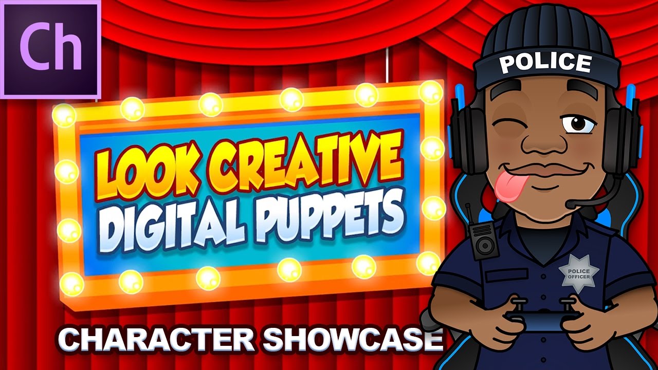 Adobe Character Animator: Puppet Rig test - YouTube