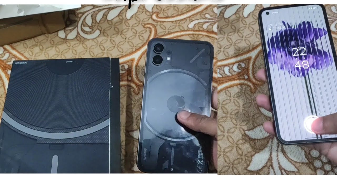nothing phone 1 unboxing and first impressions review Flipkart sale ...