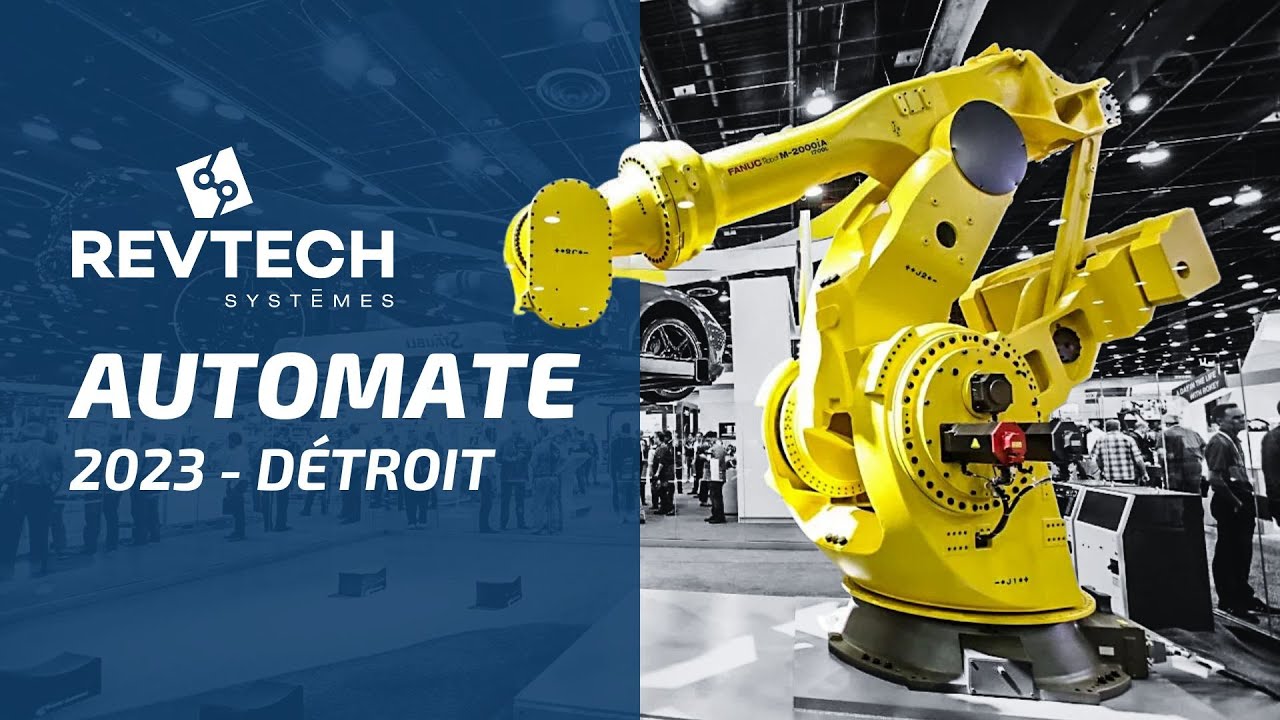Podcast en direct du salon Automate 2023 à Détroit - YouTube