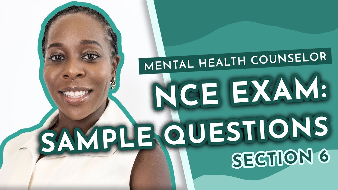 NCE Section 6 Sample Questions!- Post Grad School w/ Asha Mini-Series ...