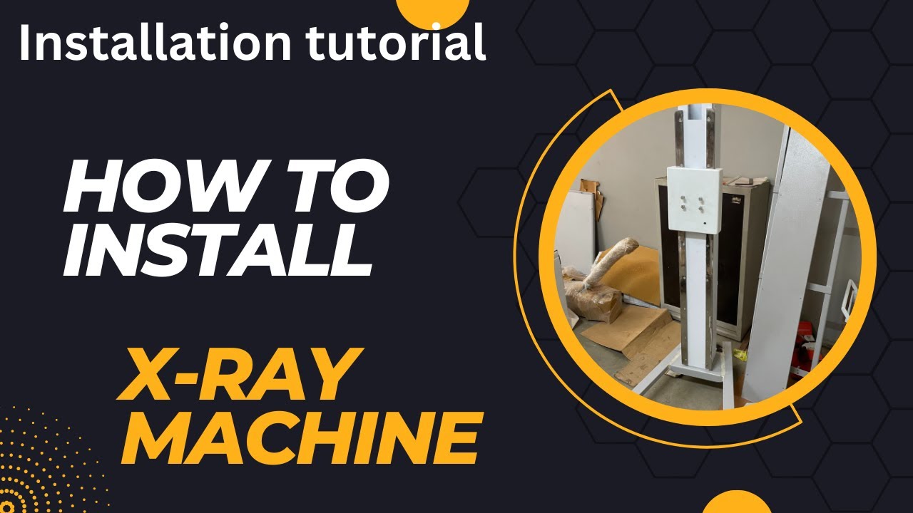 Installing an X-Ray Tube in a Column - Complete Tutorial 2 - YouTube