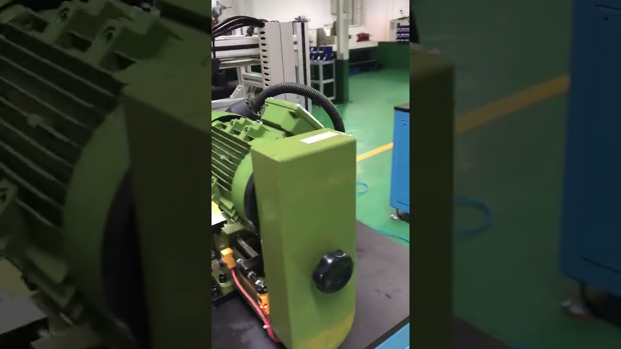 automatic flaring machine with automatic feeder - YouTube