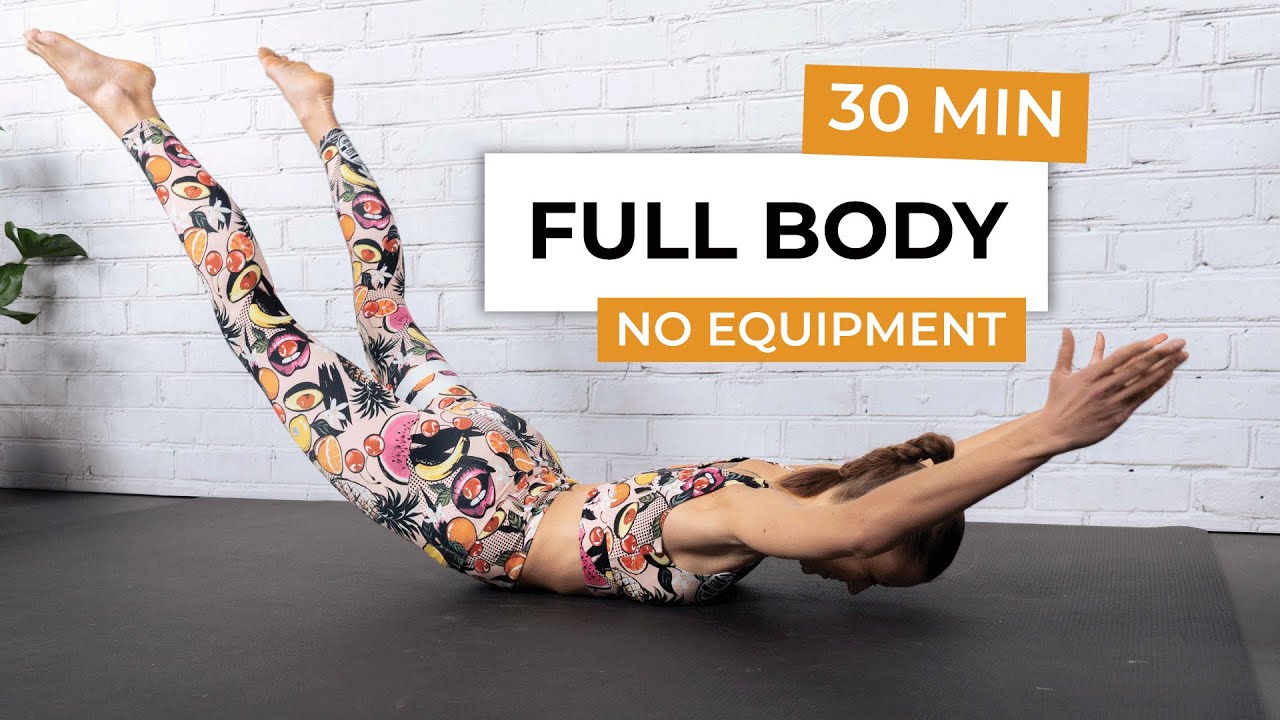 30 MIN FULL BODY WORKOUT | Pilates Mat Workout for Beginners - YouTube