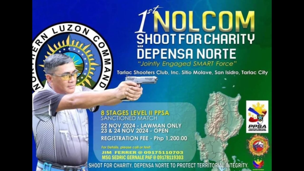 🥉Sherwin Ebol (Standard Division) - 1st Nolcom Shoot for a Cause Tarlac ...