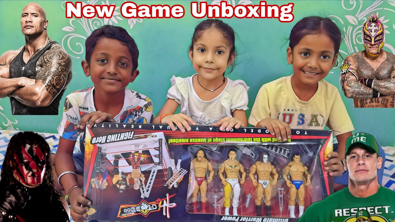 NEW WWE Game Unboxing 🎮👊 | WWE Game First Look 🎥👀 | - YouTube