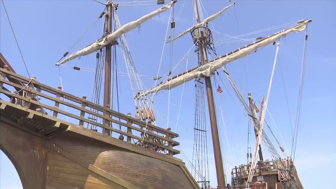 Replica of Magellan's ship comes to Panama City - YouTube