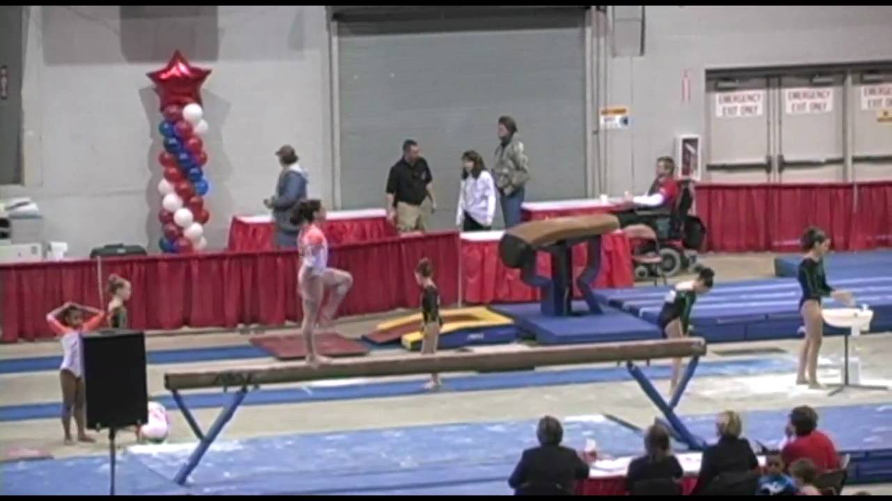 Courtney Horstman - 2010 Buckeye Classic - Beam - YouTube