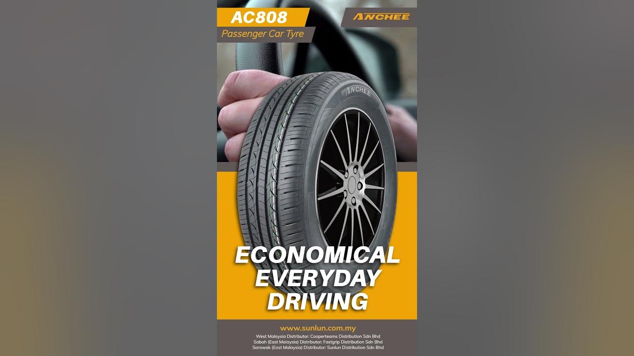 Anchee AC808|Budget-Friendly Passenger Car Tyres|SUNLUN Group - YouTube