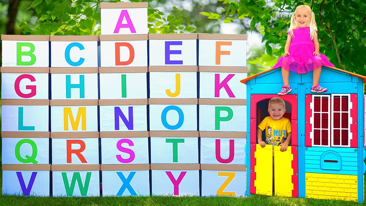 ABC Songs - Colección ABC Canciones Infantiles con Katya y Dima - YouTube