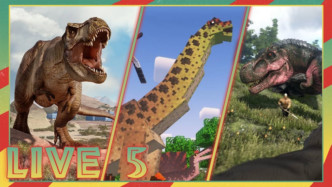 🔴 Jurassic John LIVE #5 - On continue notre parc sur JWE2, du Fossil ...