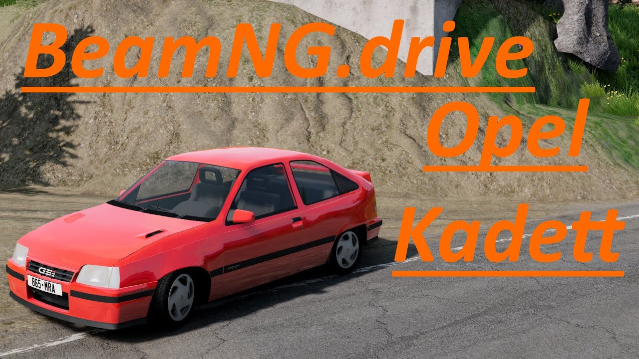BeamNG.drive Opel Kadett E - YouTube
