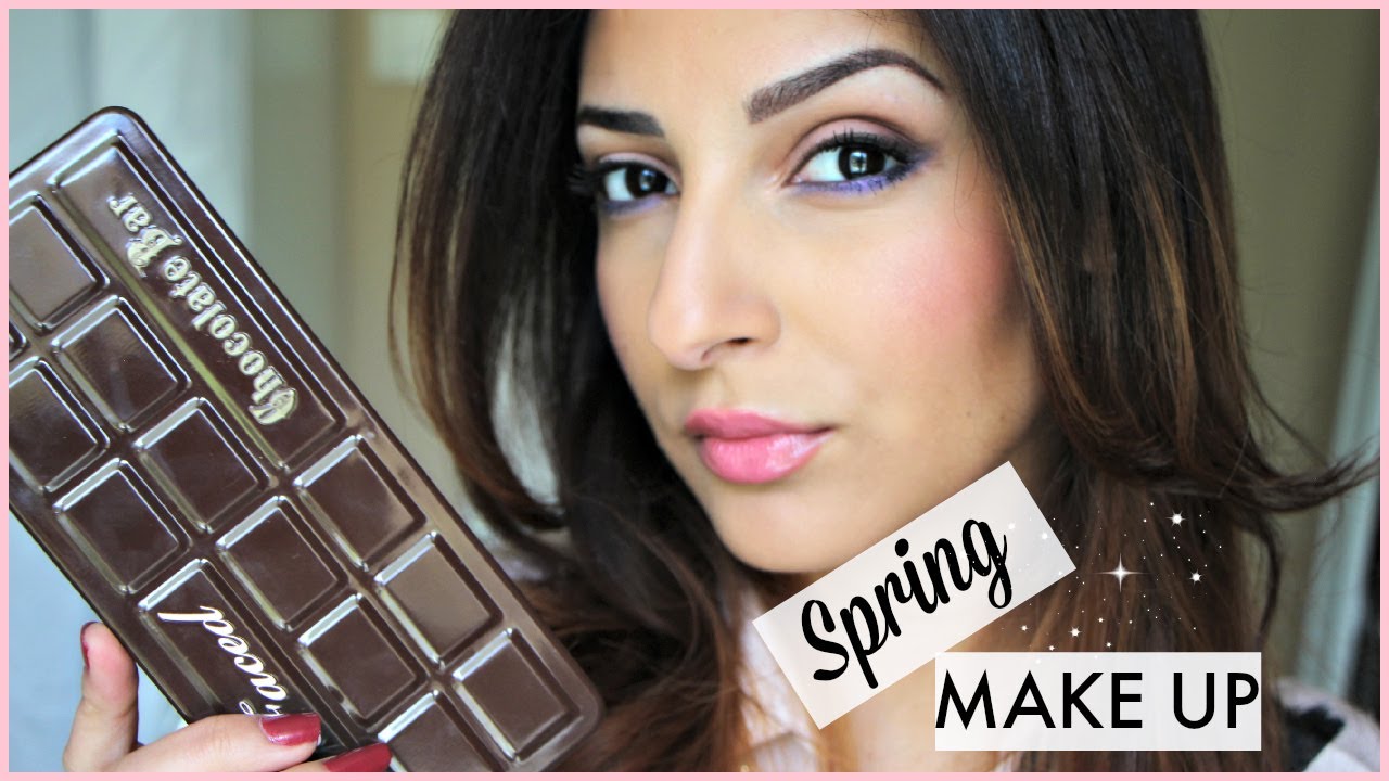 Spring Make Up Chocolate Bar Too Faced - YouTube