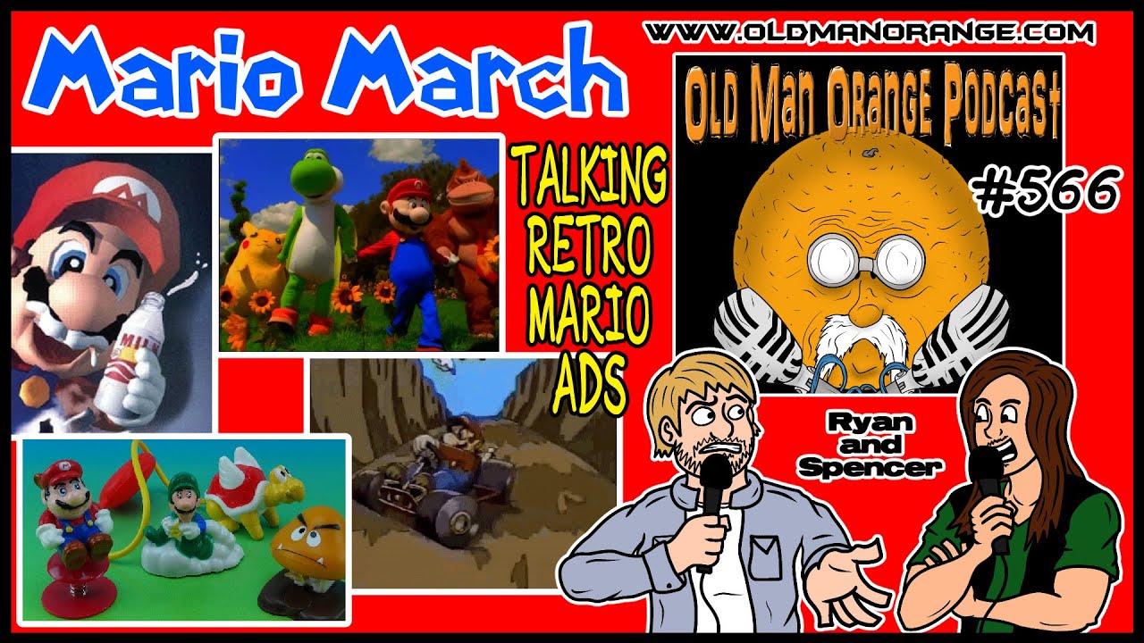 Super Mario Retro Commercials - Old Man Orange Podcast 566 - YouTube