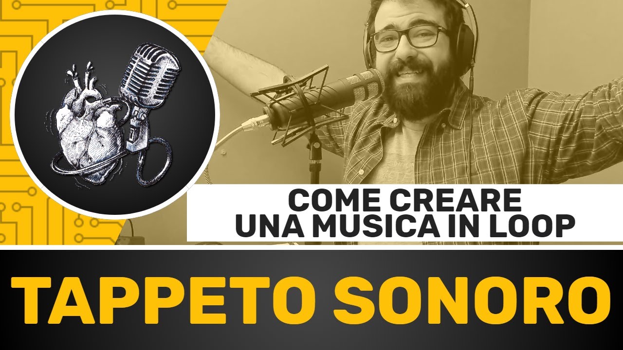 Creare un tappeto sonoro mettendo in loop una musica breve, con Audacity - YouTube