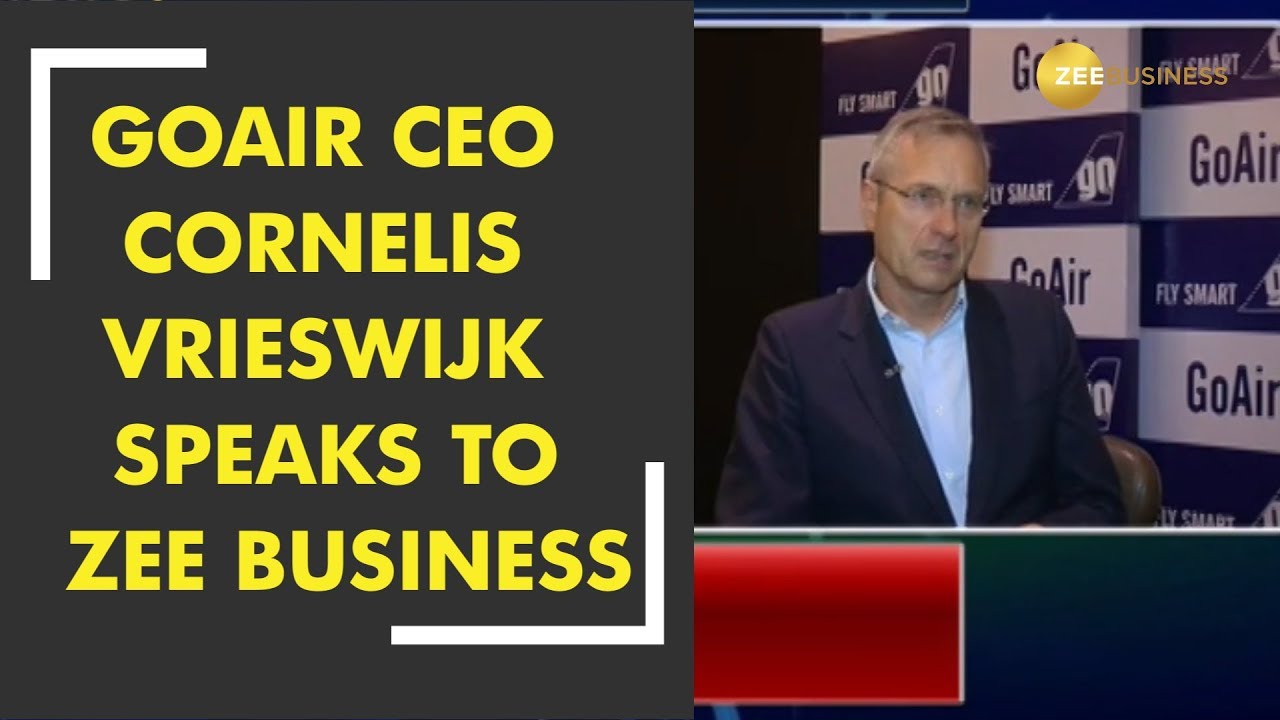 In exclusive conversation with GoAir CEO Cornelis Vrieswijk - YouTube