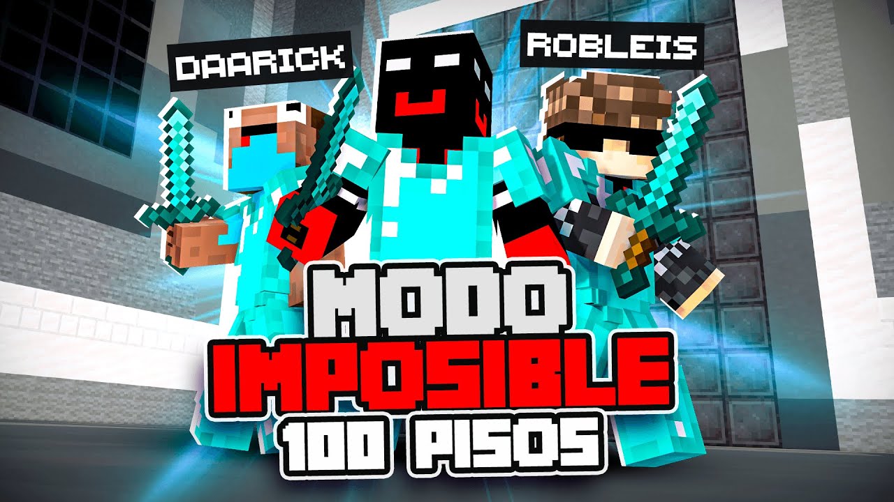 El Reto de los 100 Pisos en Minecraft con 15 Streamers - YouTube