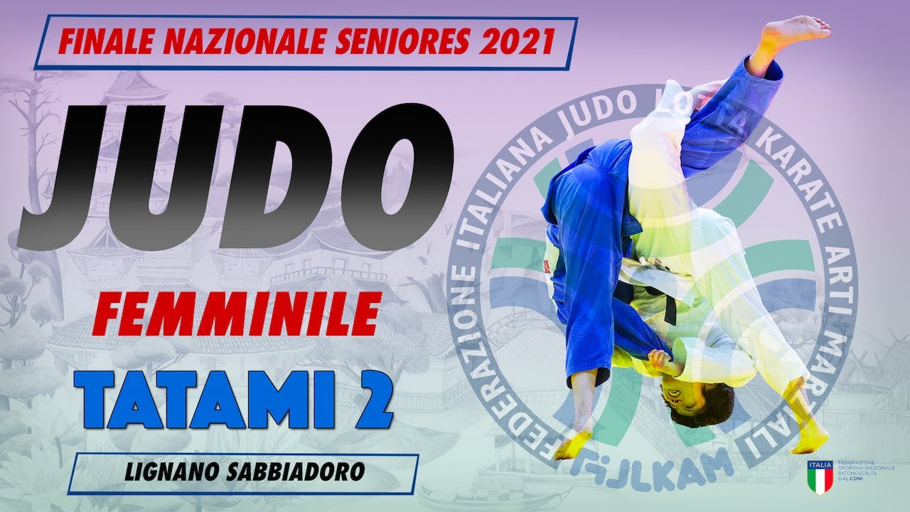 Judo Finale Nazionale Femminile Seniores 2021 - Tatami2 - YouTube