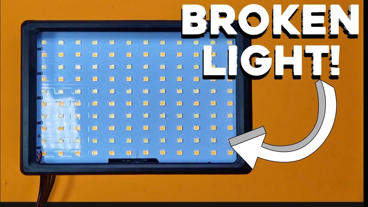One of my LED lights has stopped working, let's fix it - YouTube