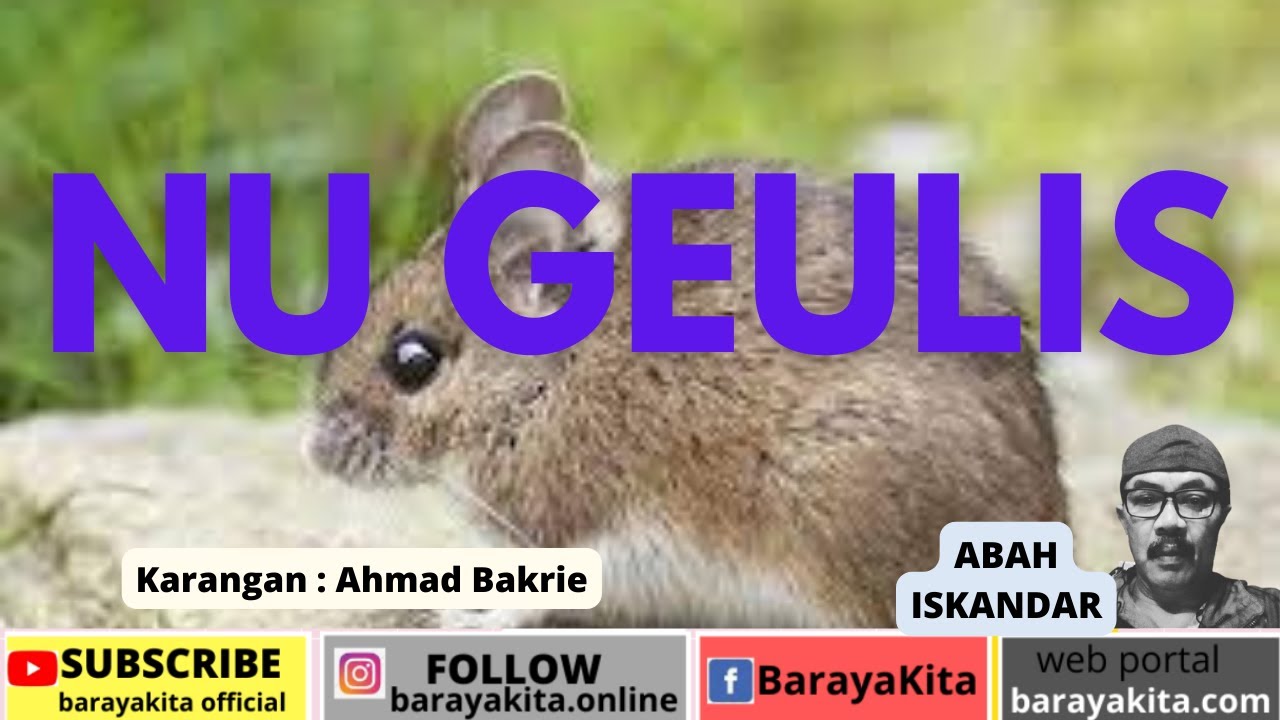 dongeng sunda nu geulis-abah iskandar - YouTube