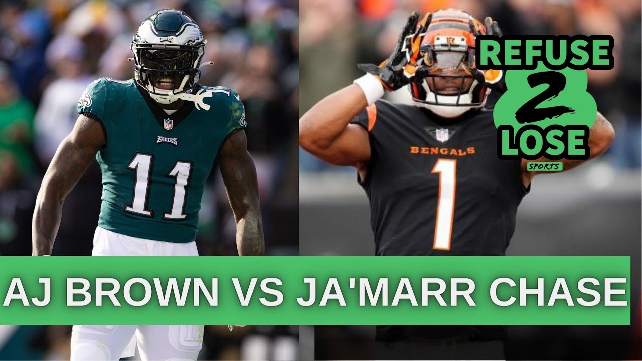 AJ Brown vs Ja'Marr Chase | Who's Better? - YouTube