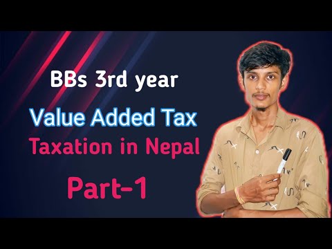 Value added Tax// part-1 // BBS 3rd years// Taxation in nepal// VAT payable To government //5 marks