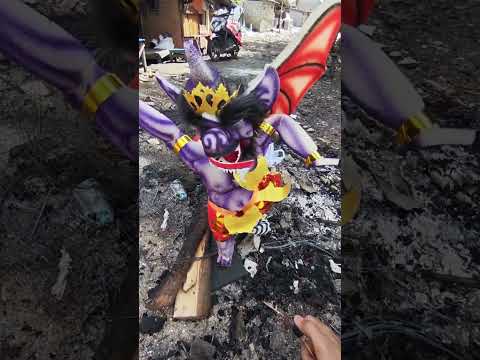 Bocil Viral Bakar Ogoh Ogoh di Bali