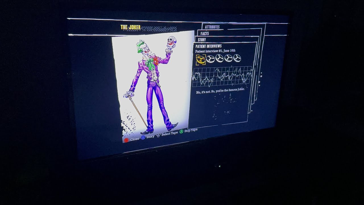 Batman: Arkham Asylum: Joker Patient Interviews - YouTube