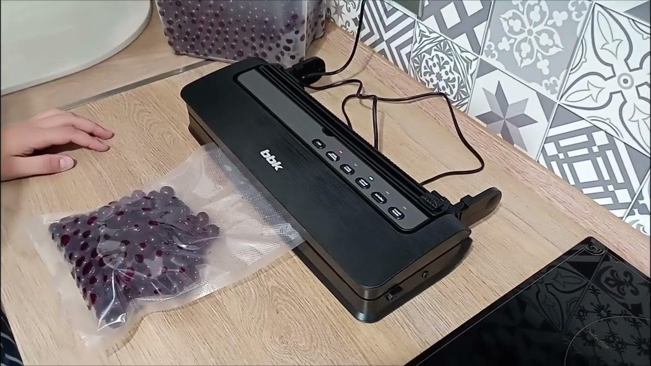 Вакууматор BBK BVS801 первое использование - YouTube