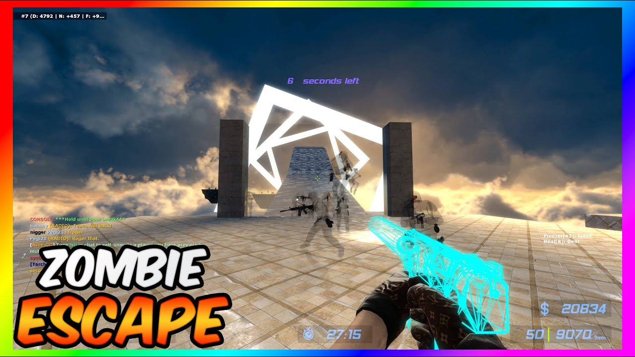 Counter-Strike: Source Zombie Escape on NiDE | ze_dreamin_v3_1_css - YouTube