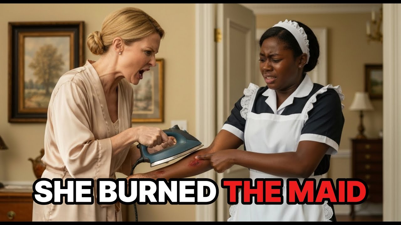 Wife Is Burning Black Maid With Iron When Billionaire Walks In—A ...