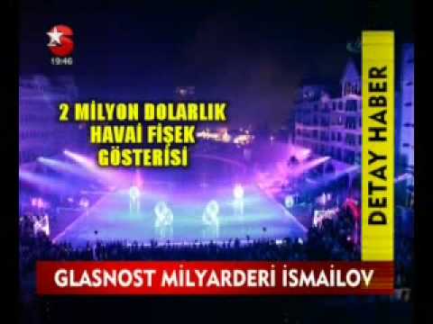 Azeri milyarder İsmailov'un oteli Mardan'ın açılışı...