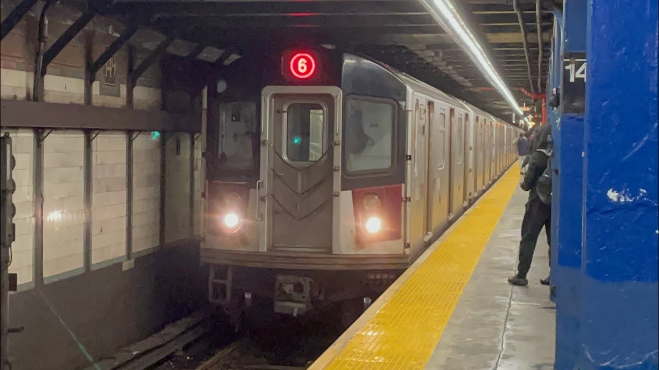 MTA Subway: R62A, R142/A (6) Train Action - YouTube